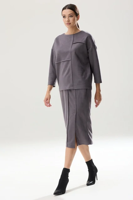 Костюм с юбкой 835-1 Lars Style купить в интернет магазине Велесмода